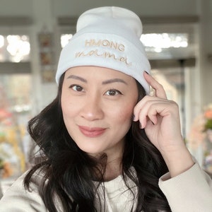 Hmong Mama Adult Beanie - Etsy