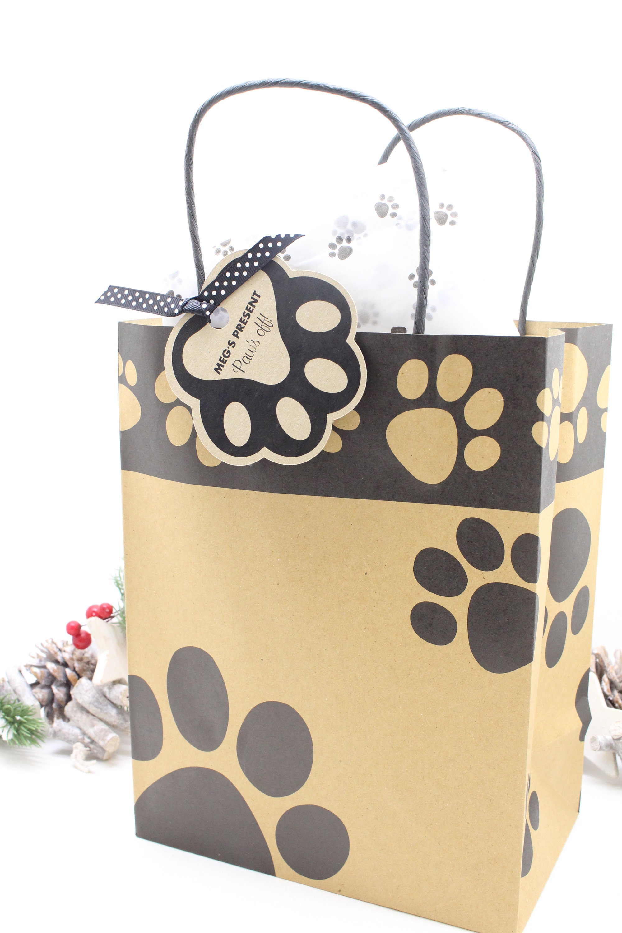 Personalised Dog Pet gift bag New dog Puppy gift Animal | Etsy Personalised Dog Pet gift bag New dog Puppy gift Animal | Etsy