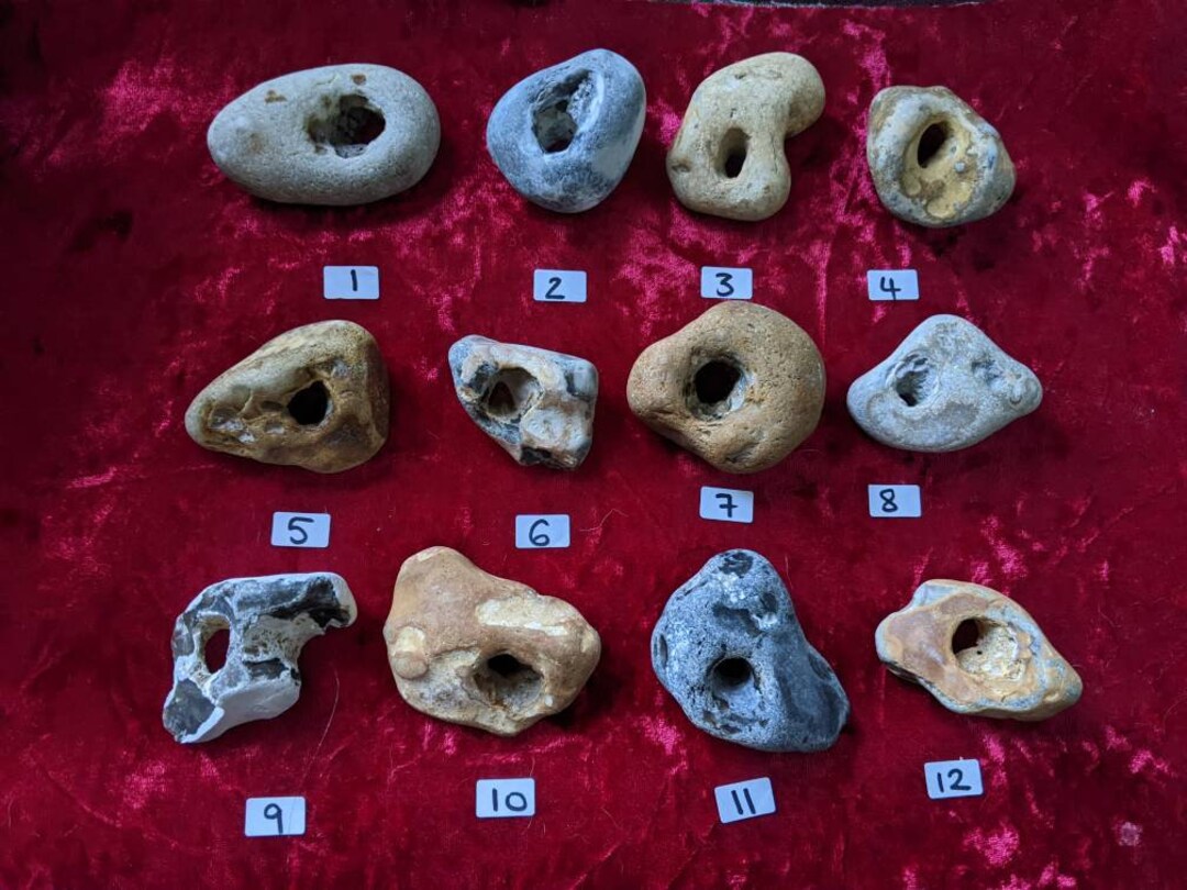 Hag Stones, Holey Stones, Adder Stones, Witches Stones, Magickal Stone ...