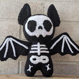 Labooboo the Skeleton Bat Crochet Pattern - Cute Spooky Halloween Bat ...