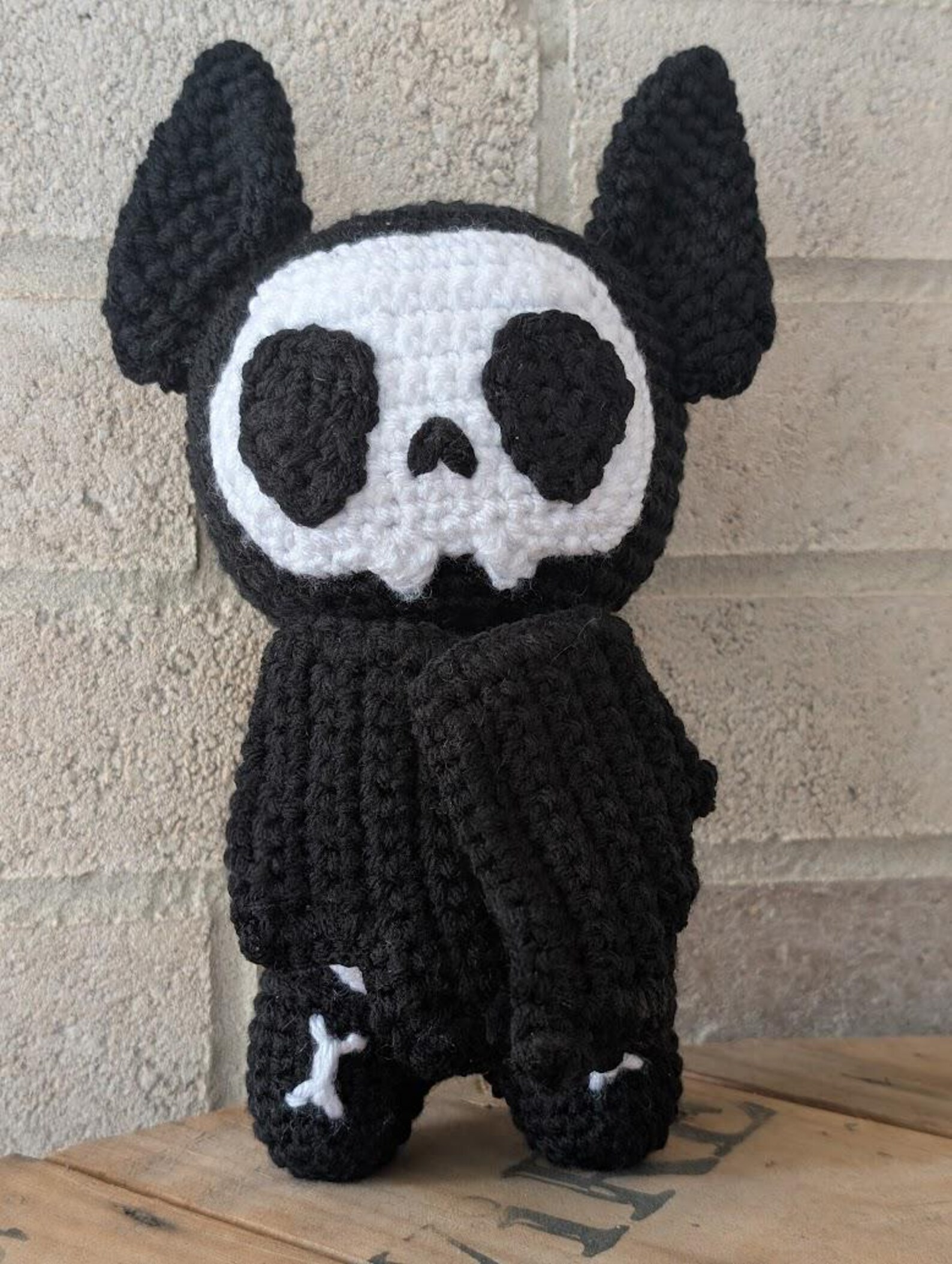 Labooboo the Skeleton Bat Crochet Pattern - Cute Spooky Halloween Bat ...