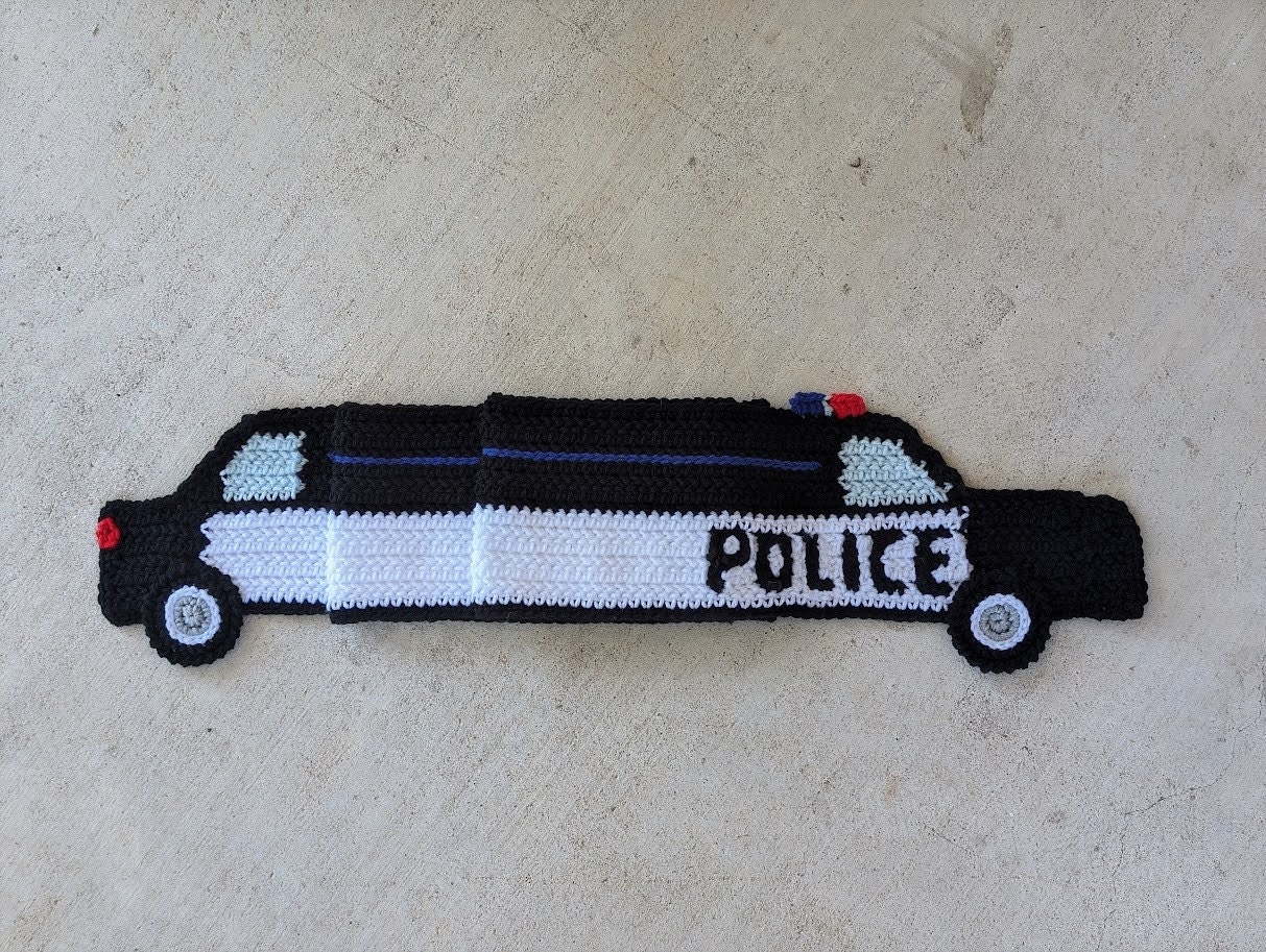 Crown Victoria Police Cruiser Scarf Police Car Police Officer Gift - Etsy