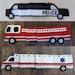 First Responder Scarf Pattern Bundle - Fire Truck Police Ambulance EMT ...