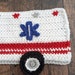 First Responder Ambulance Scarf Pattern - EMT Gift Crochet Pattern - Etsy