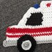 First Responder Ambulance Scarf Pattern - EMT Gift Crochet Pattern - Etsy