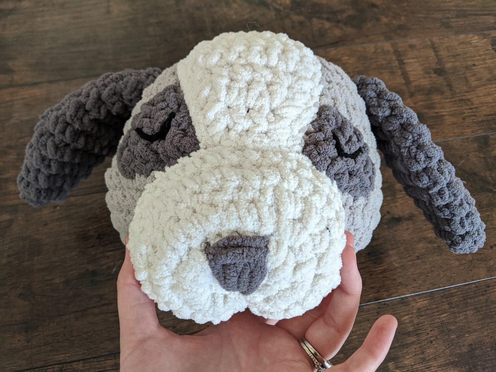 Sleepy Time Puppy Pillow Puppy Dog Pillow Pet Crochet | Etsy