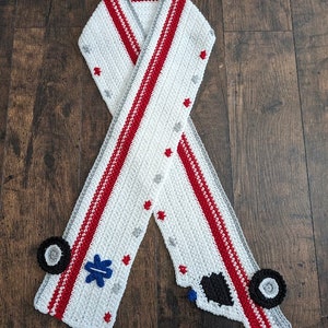 First Responder Scarf Pattern Bundle - Fire Truck Police Ambulance EMT ...
