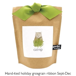 Catnip Garden-in-a-bag | Year-round Indoor Catnip Garden – Eco-friendly ...