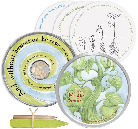 Jack's Magic Beans Fairytale Garden Kids DIY Teacher - Etsy