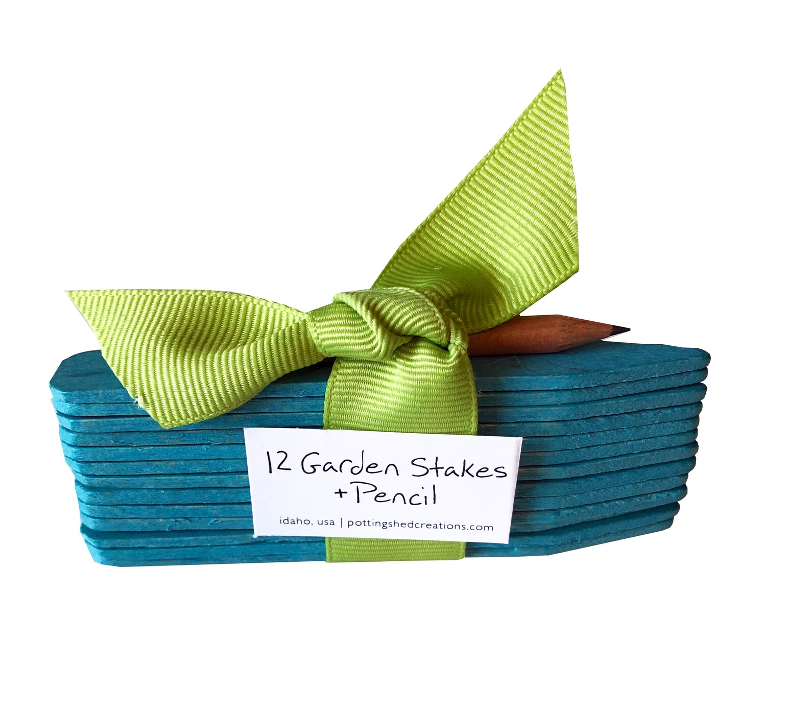 Blue Garden Stakes and Pencil Garden Markers Planting - Etsy