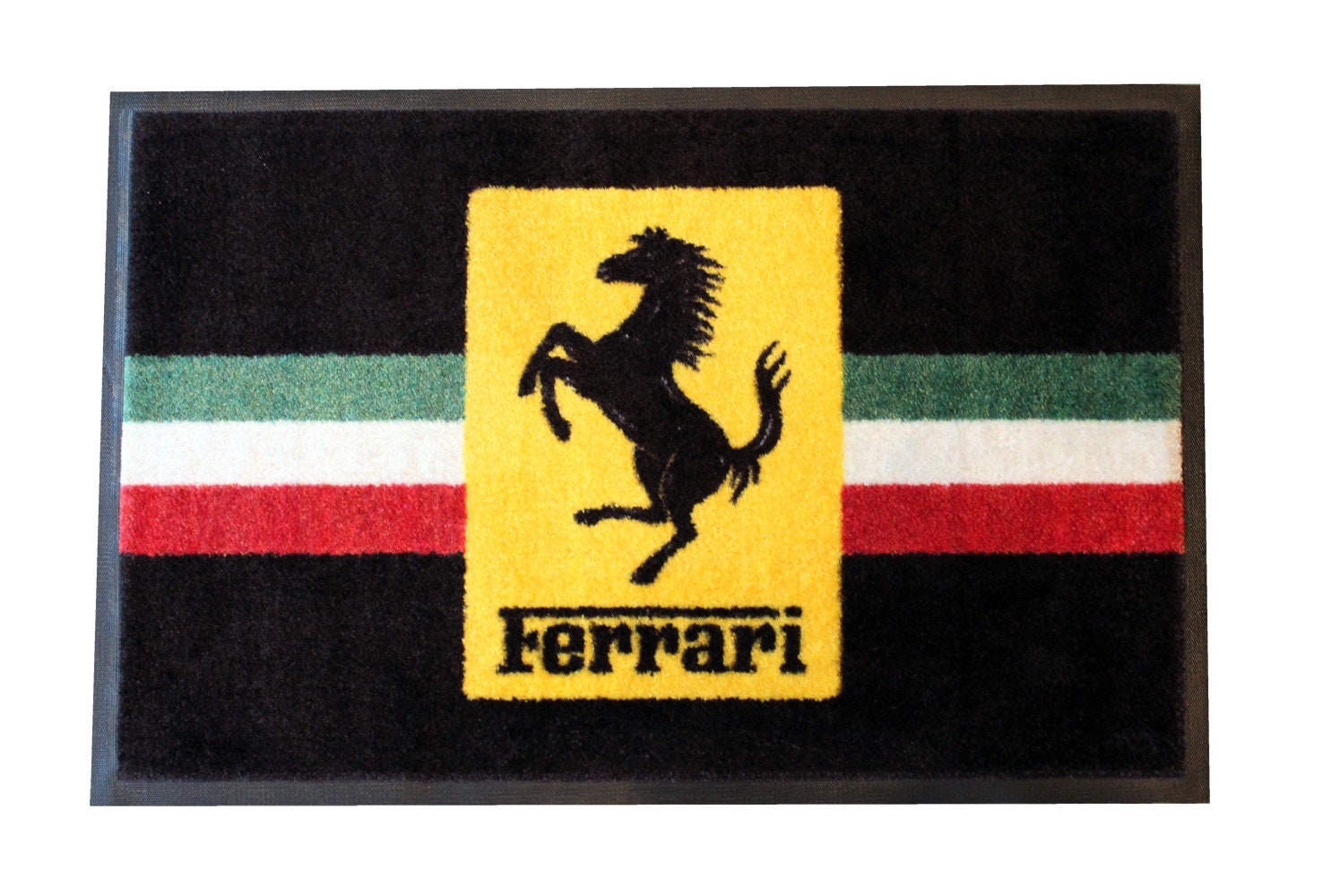 Ferrari Badge Floor Door Mat - Etsy