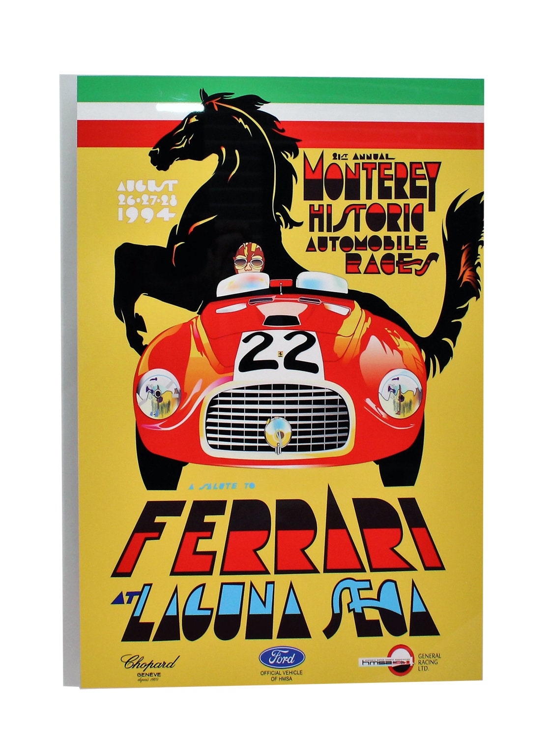 Ferrari Monterey Historics 1994 Metal Sign - Etsy