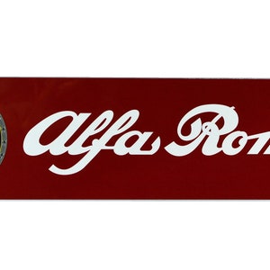 Alfa Romeo Emblem Metal Sign, Banner Style - Etsy
