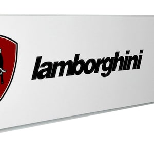 Lamborghini Countach Emblem Metal Sign, Banner Style - Etsy