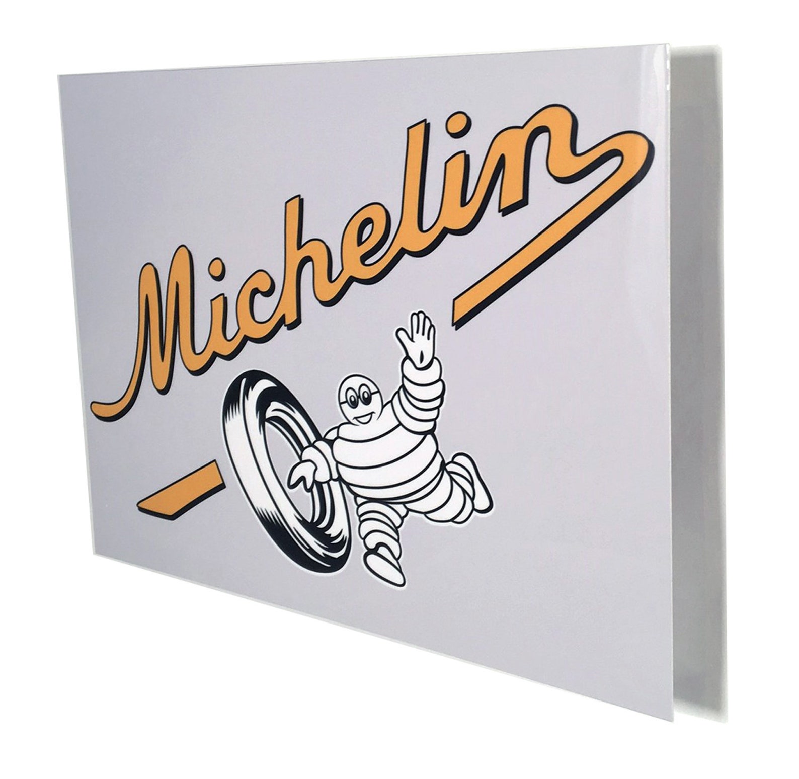 Michelin Vintage Tire Cart Metal Sign - Etsy