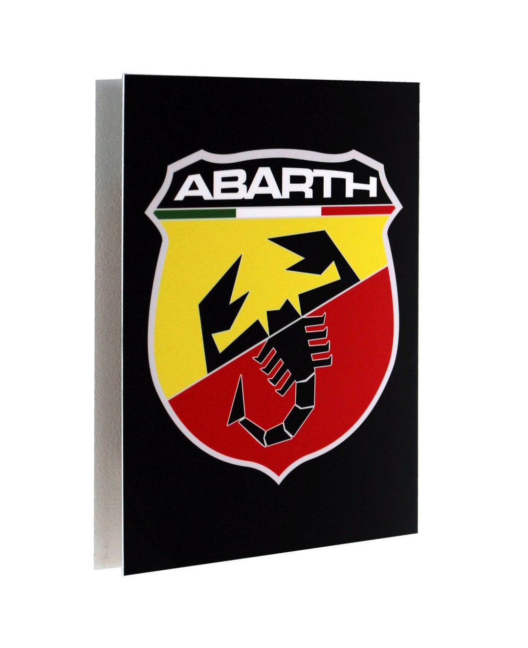 Abarth Emblem Metal Sign - Etsy