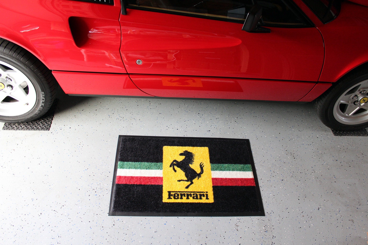 Ferrari Badge Floor Door Mat - Etsy