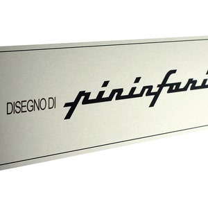 Pininfarina Badge, Metal Sign - Etsy