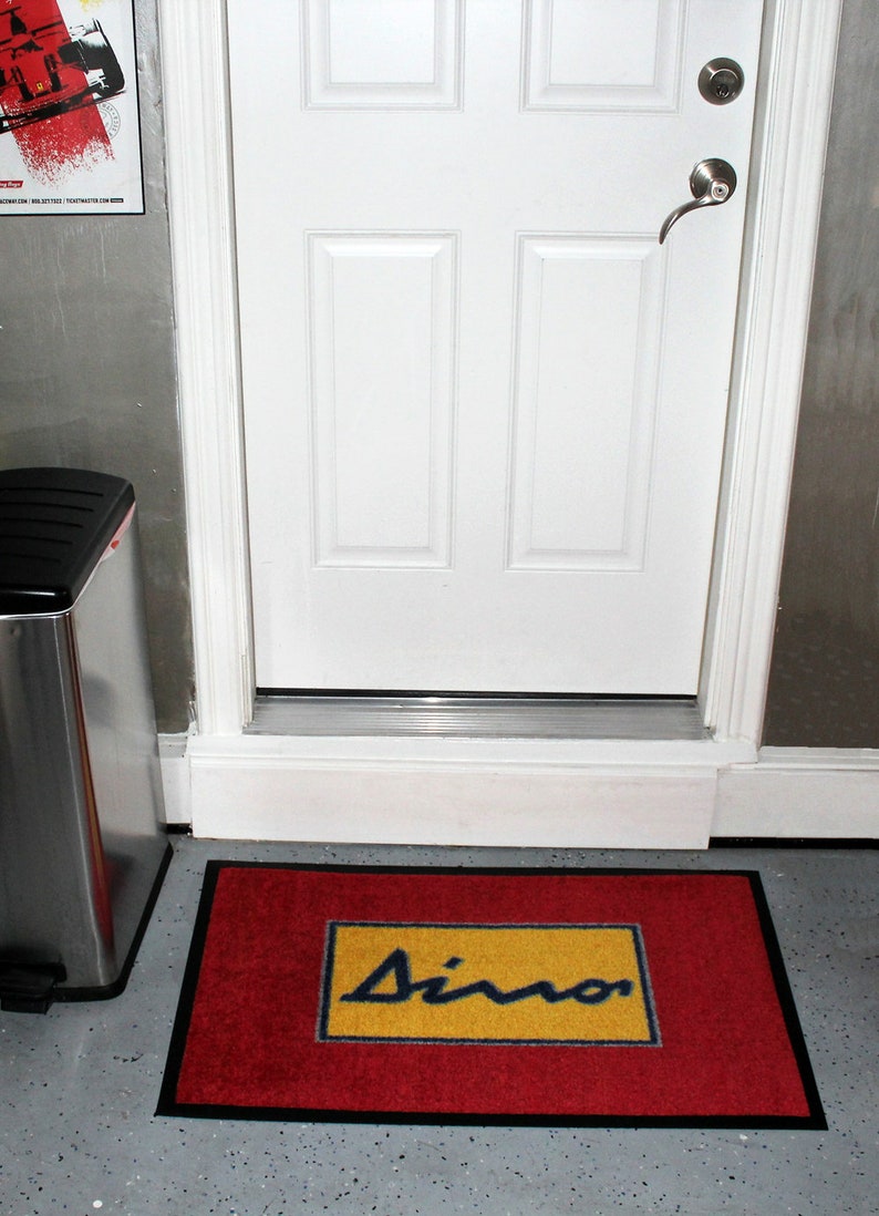 Ferrari Dino Floor Door Mat - Etsy