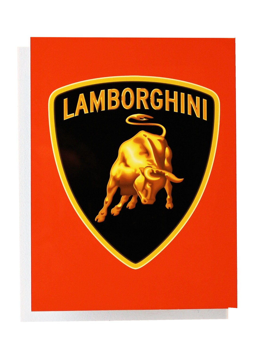 Lamborghini Badge Emblem , Metal Sign - Etsy
