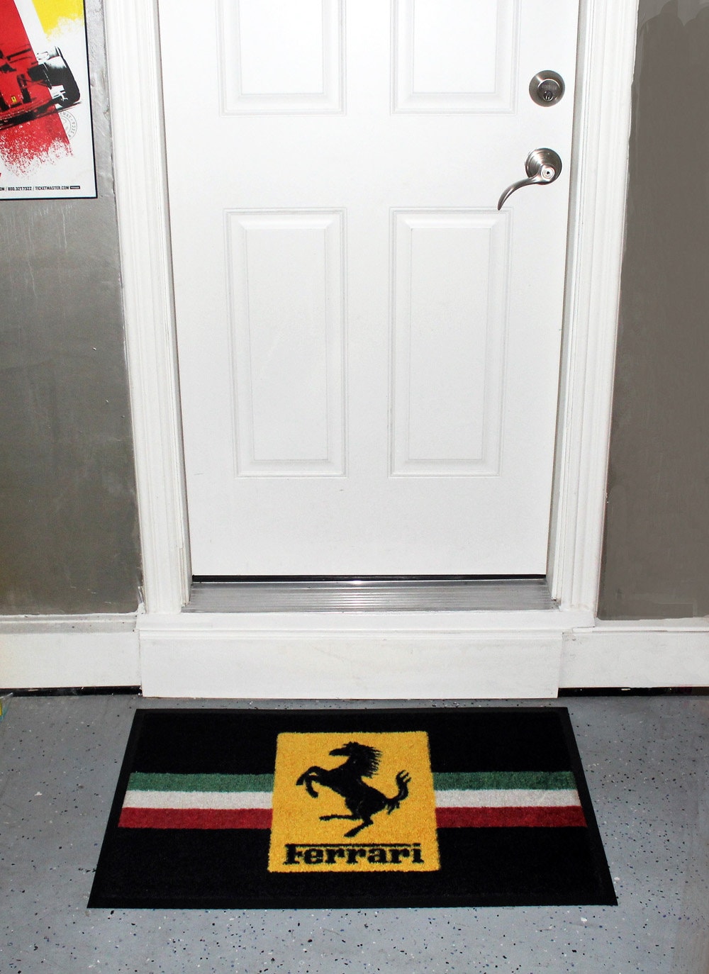Ferrari Badge Floor Door Mat - Etsy