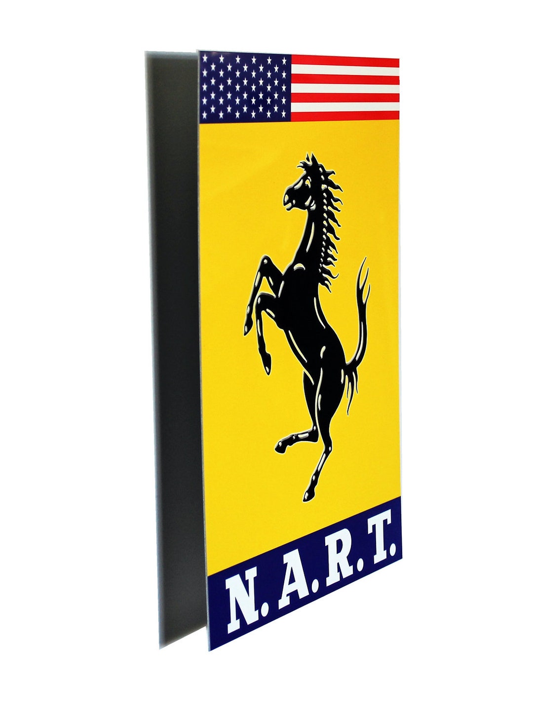 Ferrari NART Emblem Metal Sign - Etsy