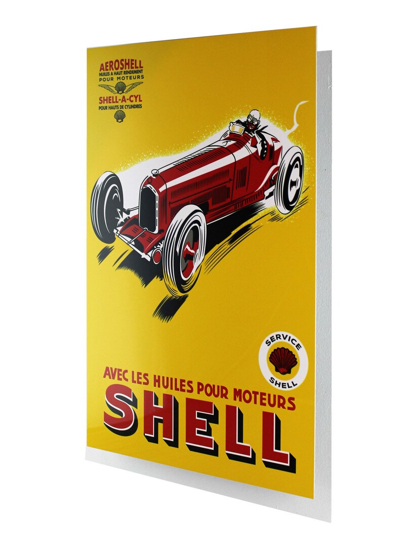 Aeroshell 1934 Shell Oil and Gas Advertisement Metal Sign | Etsy
