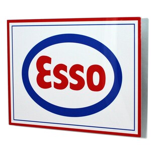 Esso Oil and Gas Metal Sign - Etsy