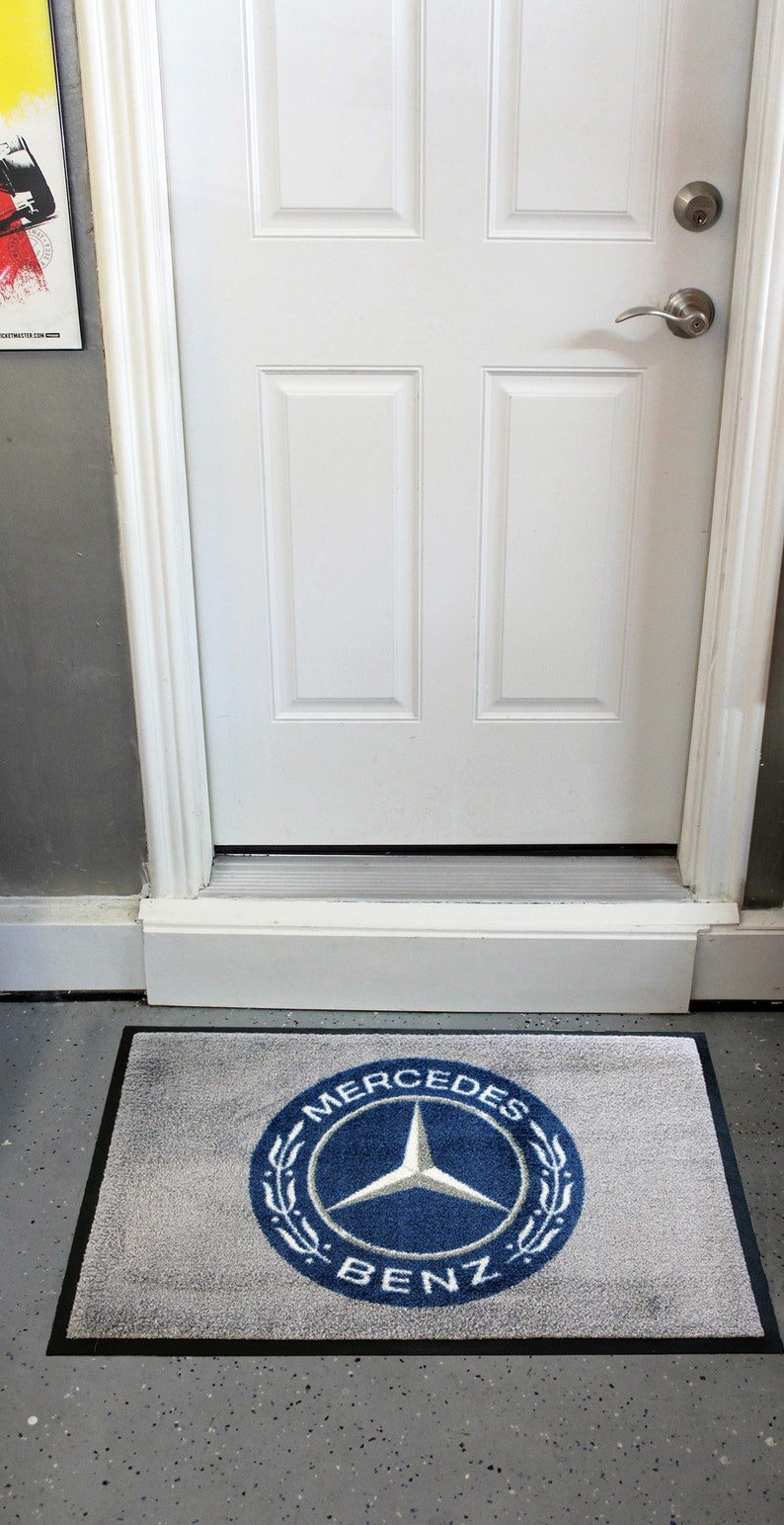 Mercedes Emblem 1950 60's Floor Door Mat - Etsy