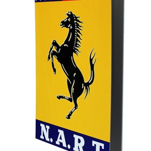 Ferrari NART Emblem Metal Sign - Etsy