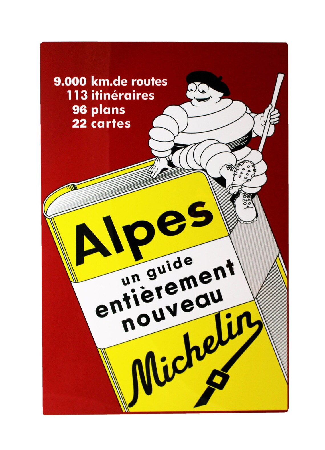 Michelin Guide Cover, Metal Sign - Etsy