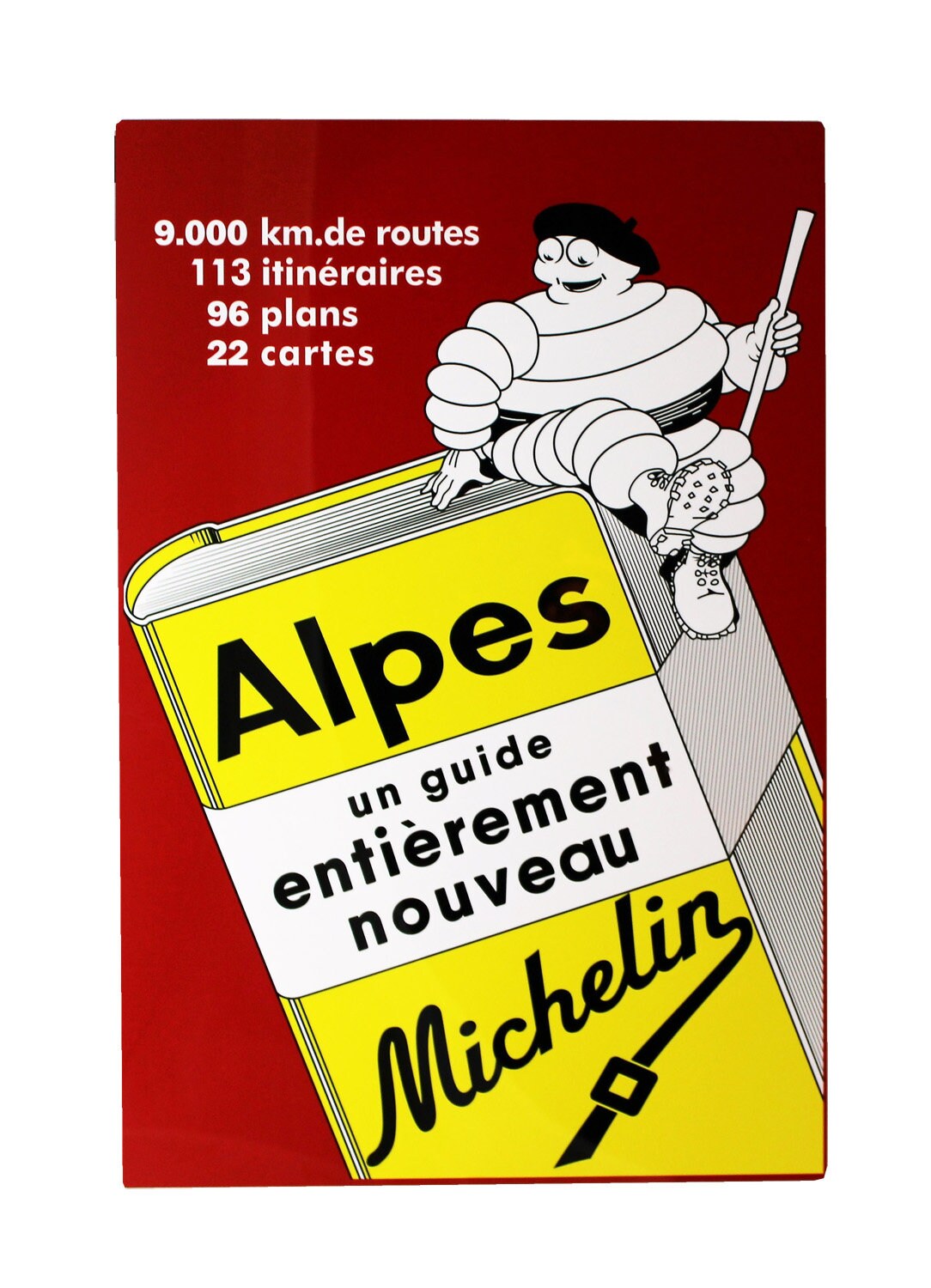 Michelin Guide Cover, Metal Sign - Etsy