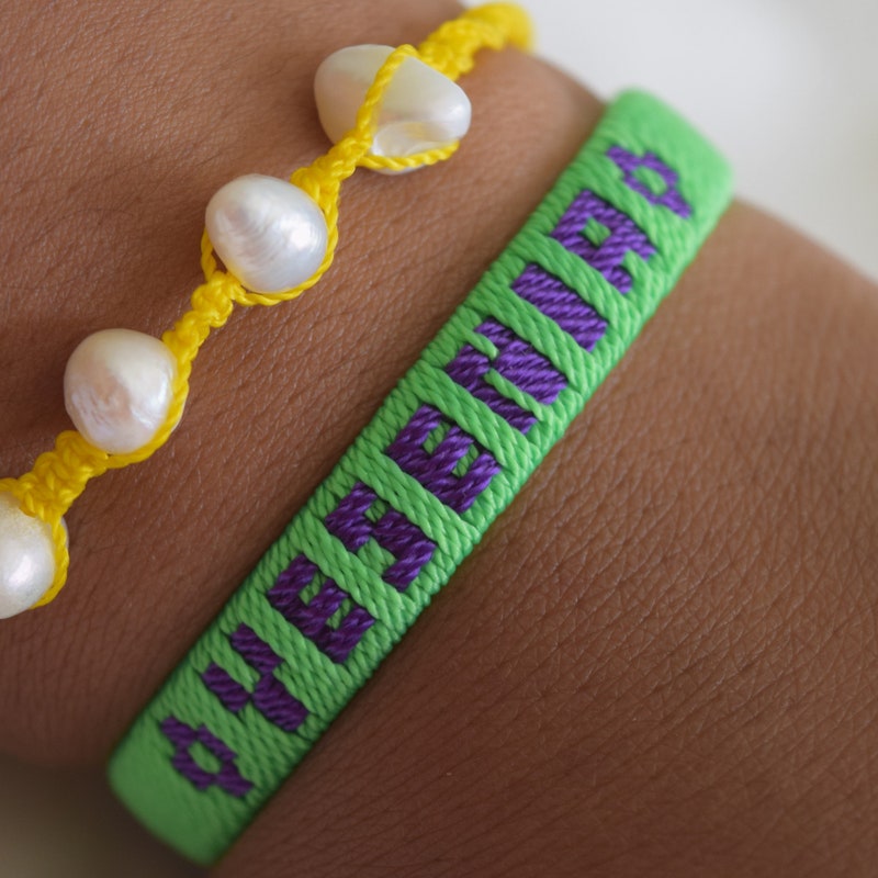 Woven Nylon Beaded Jewelry - Etsy