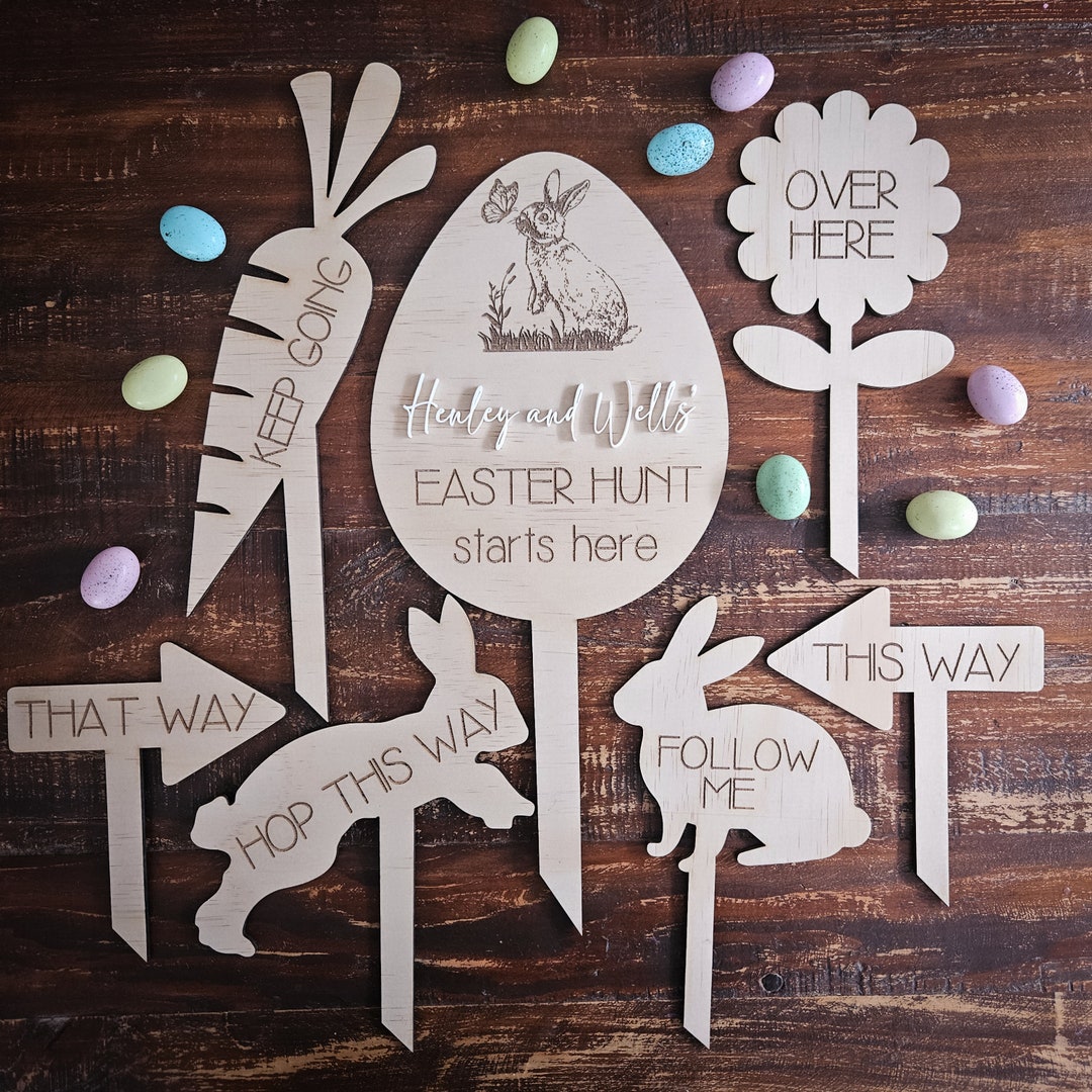 Personalised Easter Hunt Kit - Etsy Australia