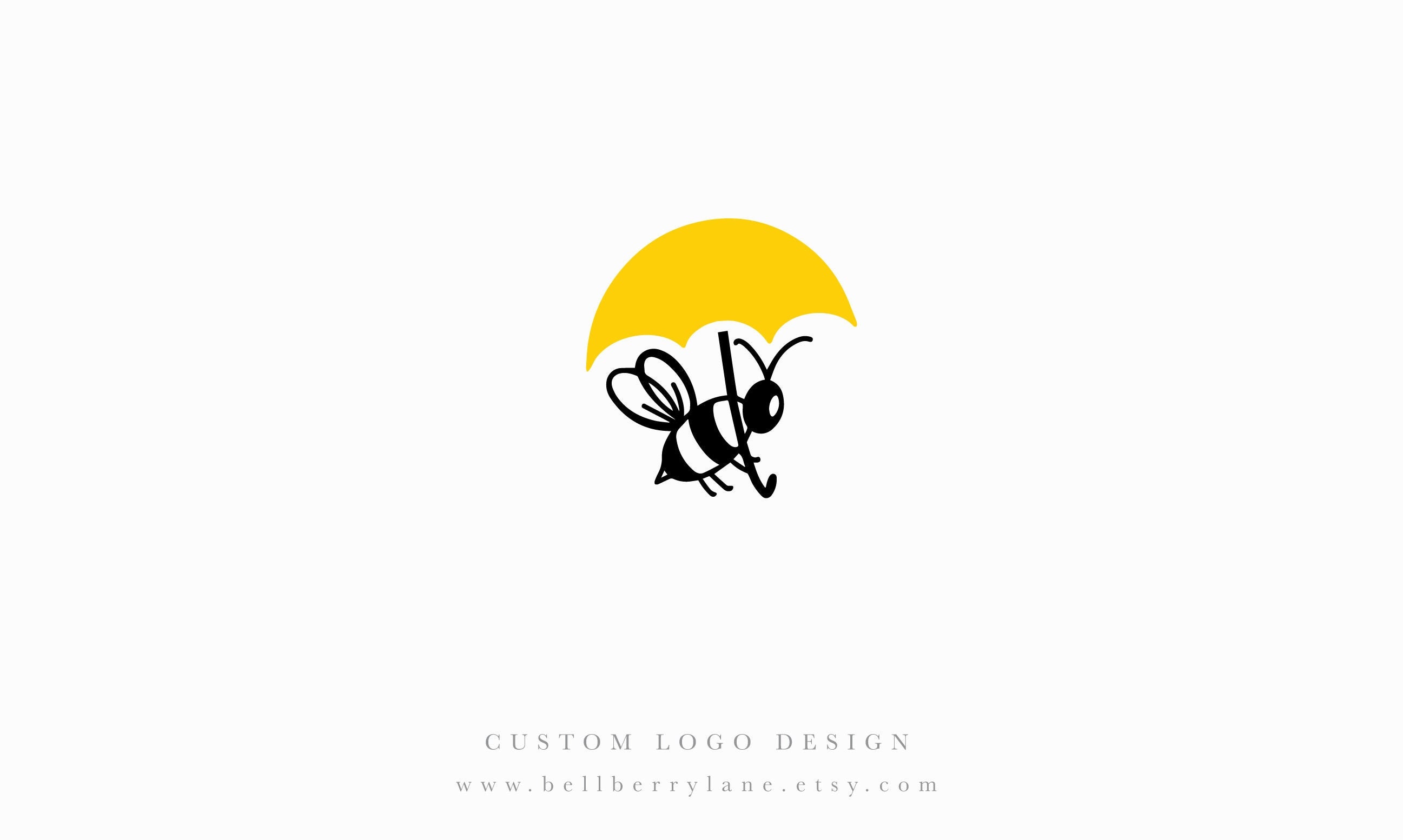 Custom Bee Logo Honey Bee Logo Local Honey Logo Bee - Etsy