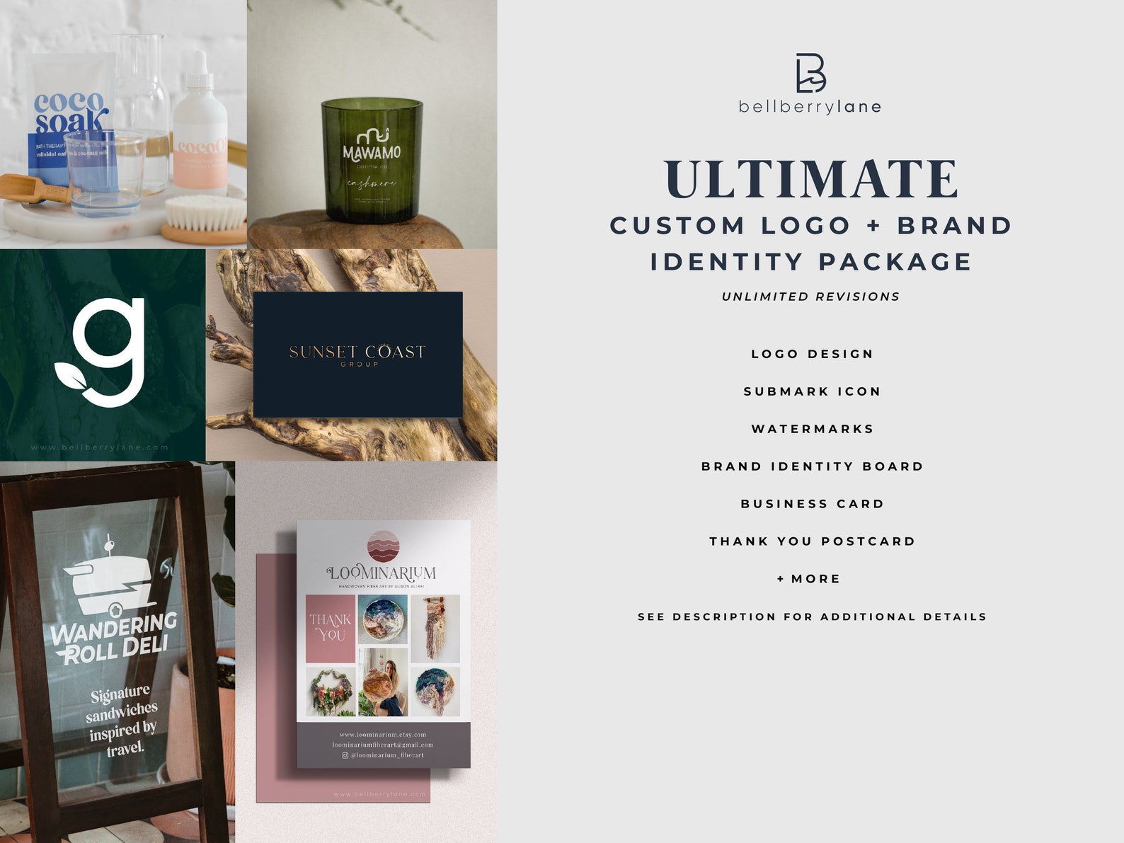 Ultimate CUSTOM LOGO BRANDING Package Business Logo Design - Etsy