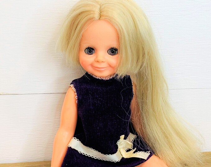 Vintage 1970 Ideal Toy Co. Velvet Doll Chrissy Doll's Cousin Hair That ...