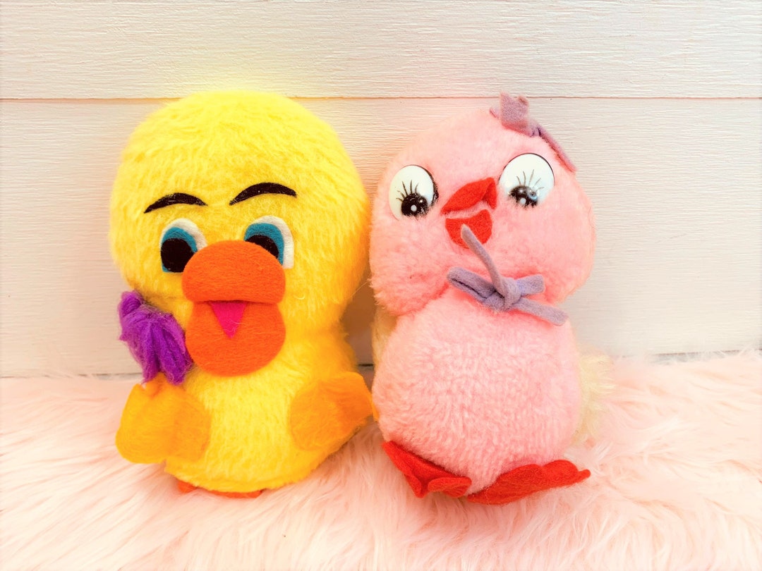 Vintage 1973 Russ Berrie Quackers Duck or 1979 Hi-lo Imports Pink Baby ...