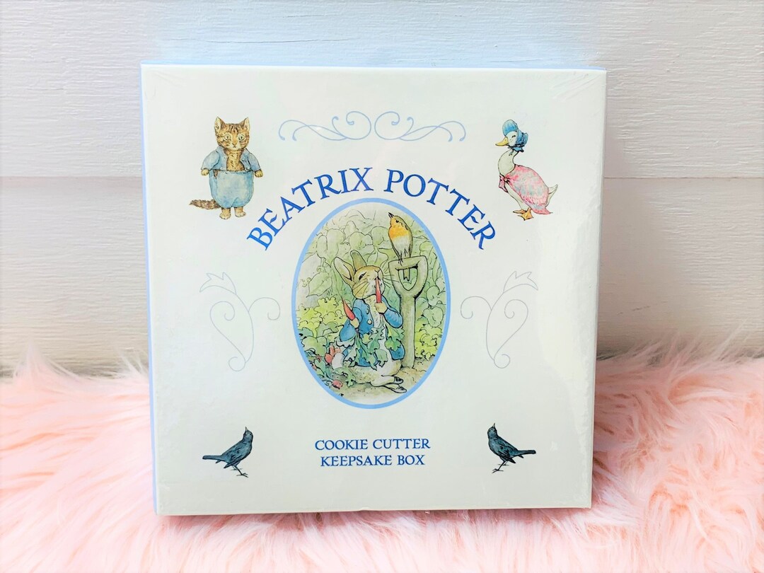 Vintage 2001 Beatrix Potter Cookie Cutter Keepsake Box Unopened/sealed ...