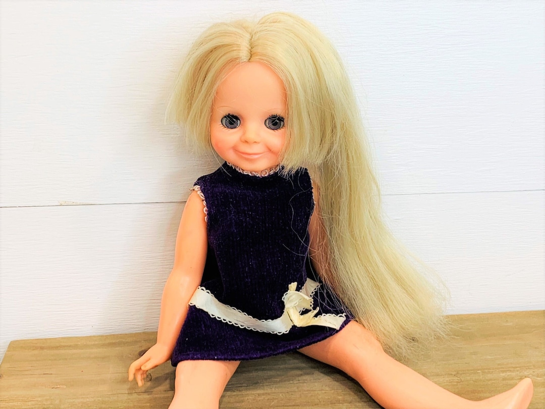 Vintage 1970 Ideal Toy Co. Velvet Doll Chrissy Doll's - Etsy