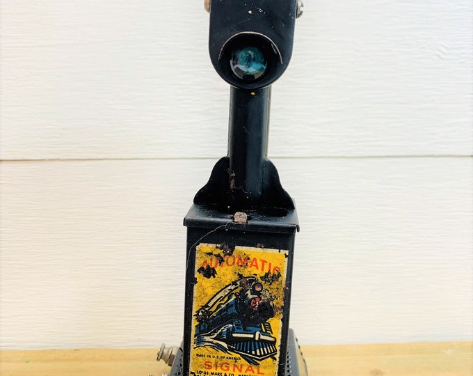 Vintage Louis Marx Automatic Train Block Signal / Electric Train Stop ...