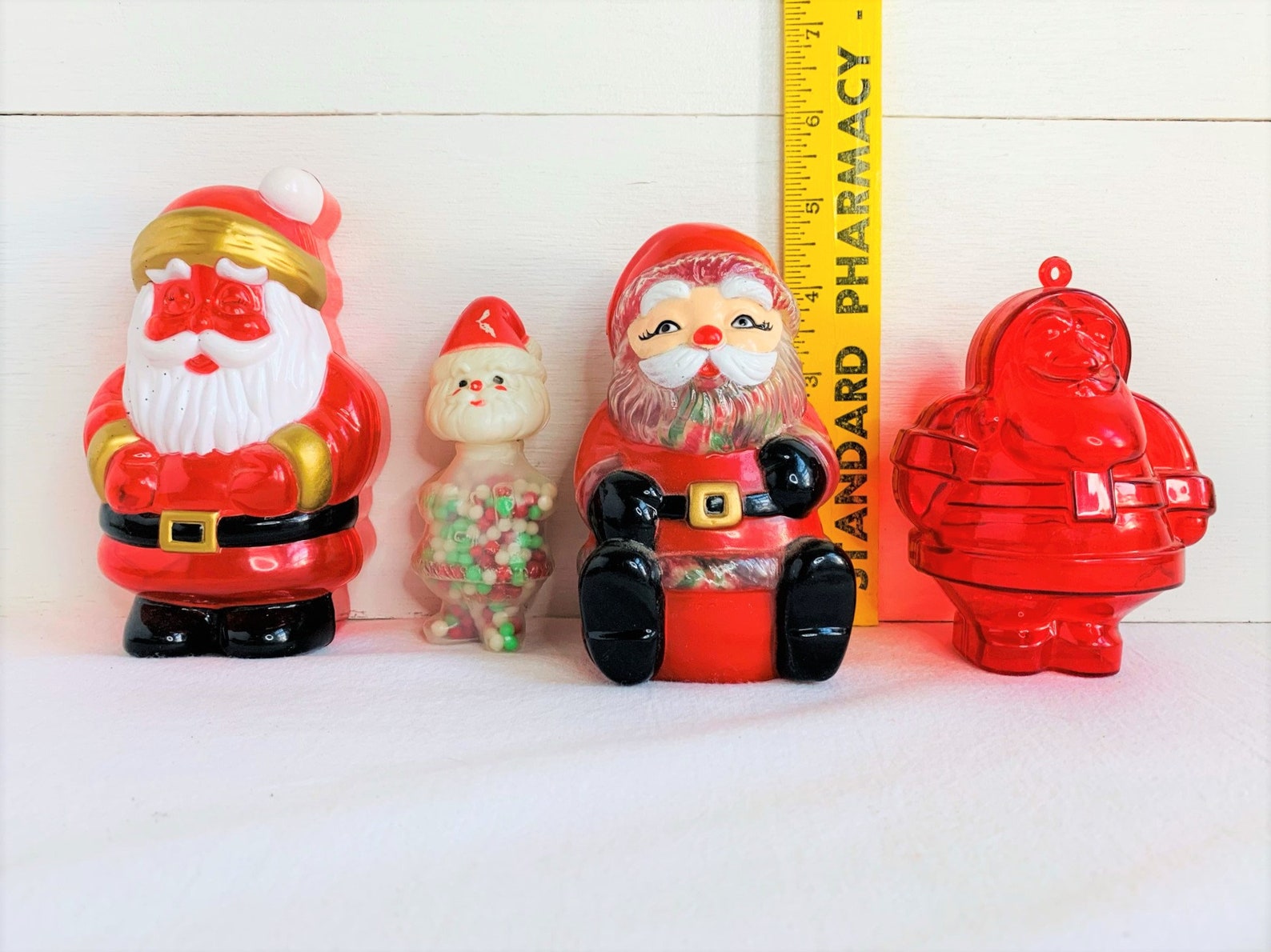 Vintage Christmas Candy Containers Vintage Santa Candy - Etsy