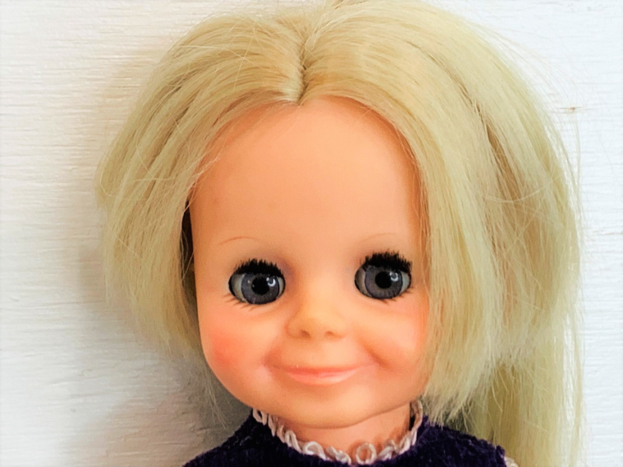 Vintage 1970 Ideal Toy Co. Velvet Doll Chrissy Doll's - Etsy