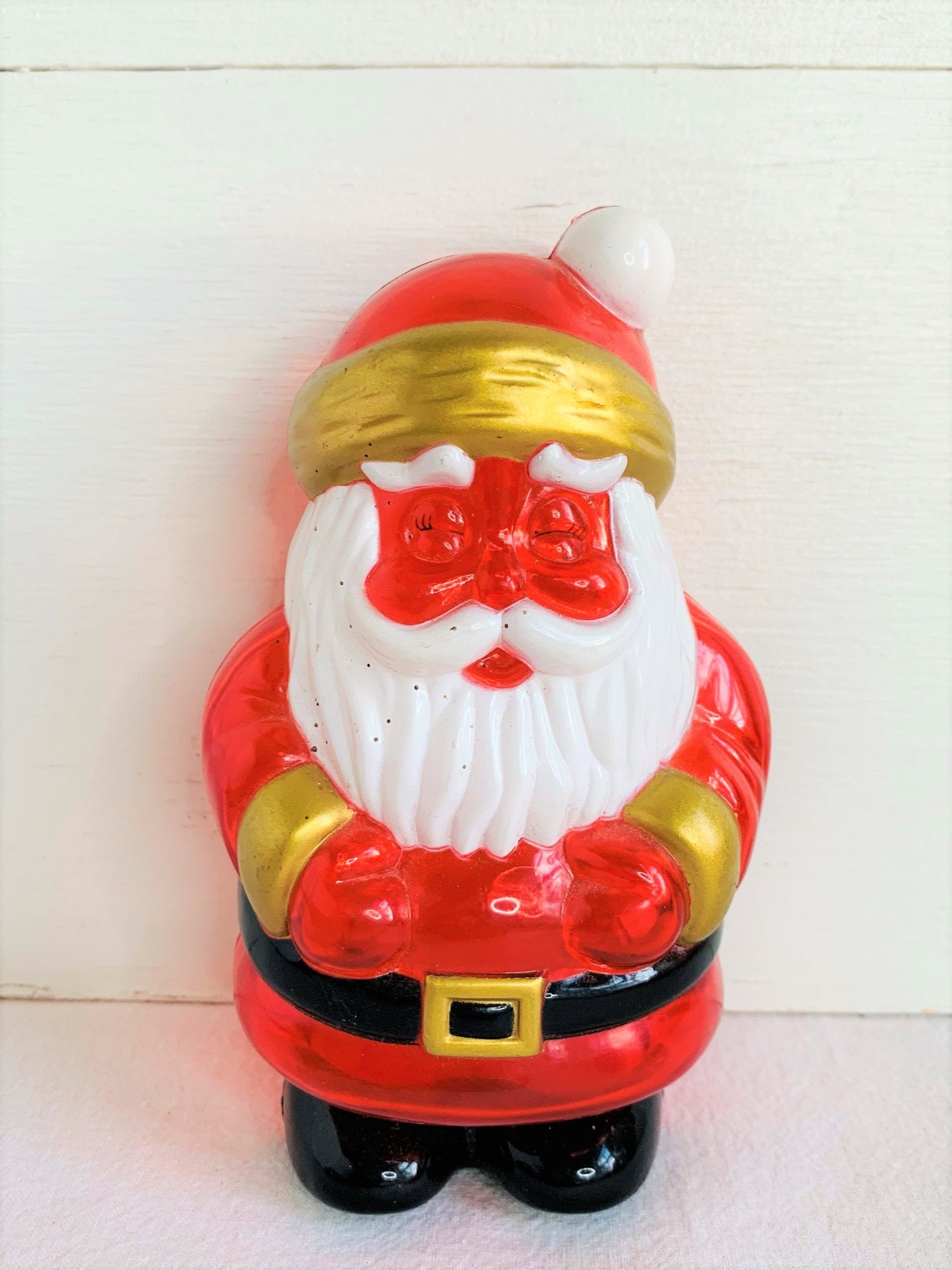 Vintage Christmas Candy Containers Vintage Santa Candy - Etsy