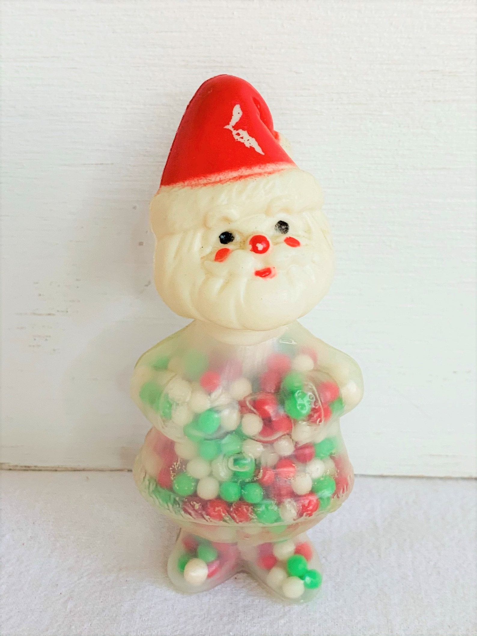 Vintage Christmas Candy Containers Vintage Santa Candy | Etsy