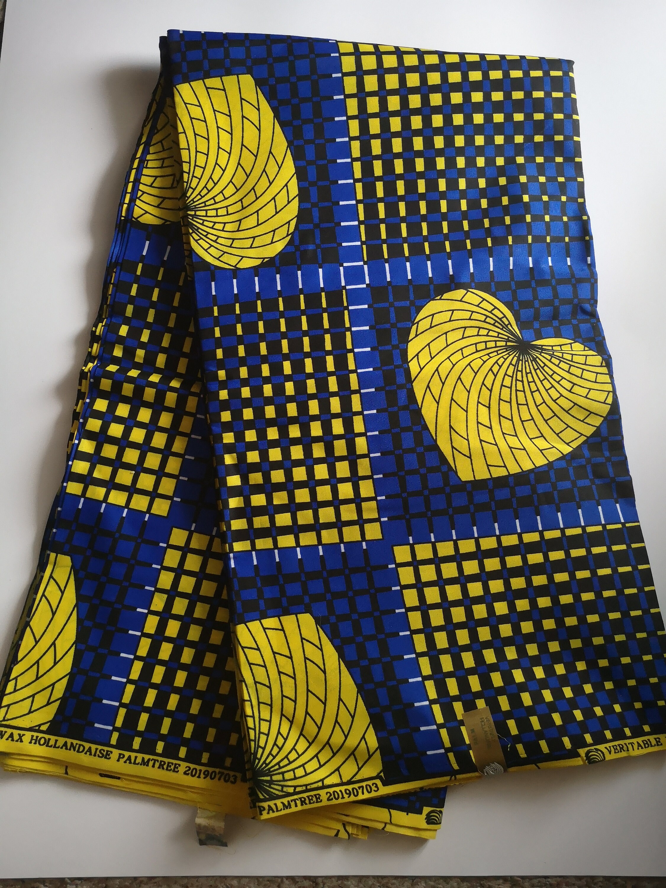 100% Cotton Ankara Fabric, African Wax Print, African Clothing, Gift ...