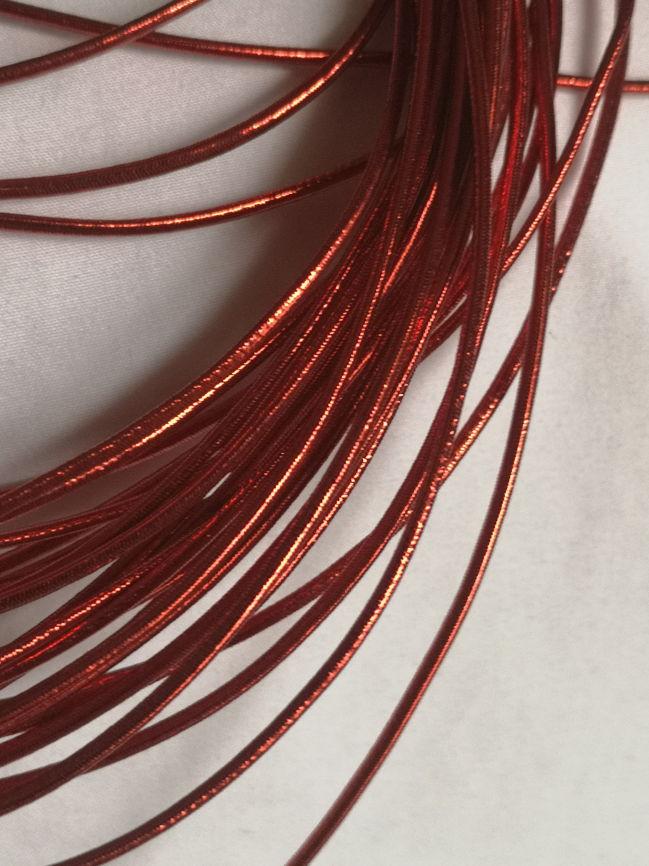 2mm Metallic Stretch Elastic Cord Accessories DIY - Etsy