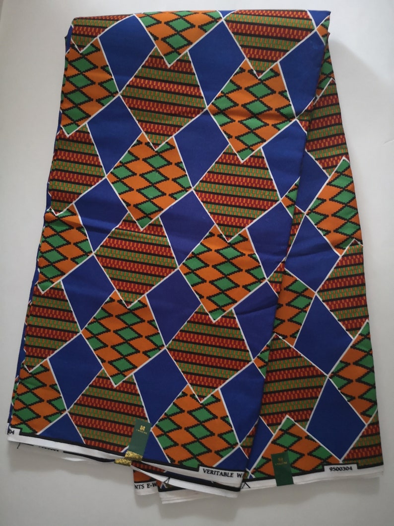 Cotton Ankara Fabric, African Wax Print, African Clothing. Printed Wax ...