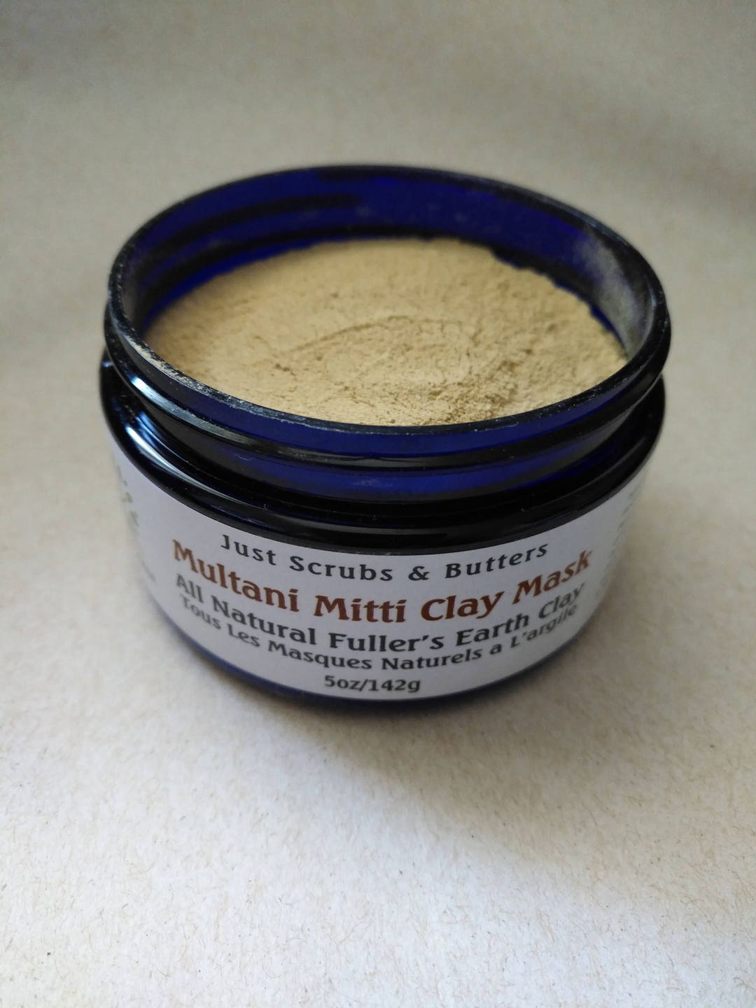 Multani Mitti (fullers Earth) Clay Mask 5oz - Etsy