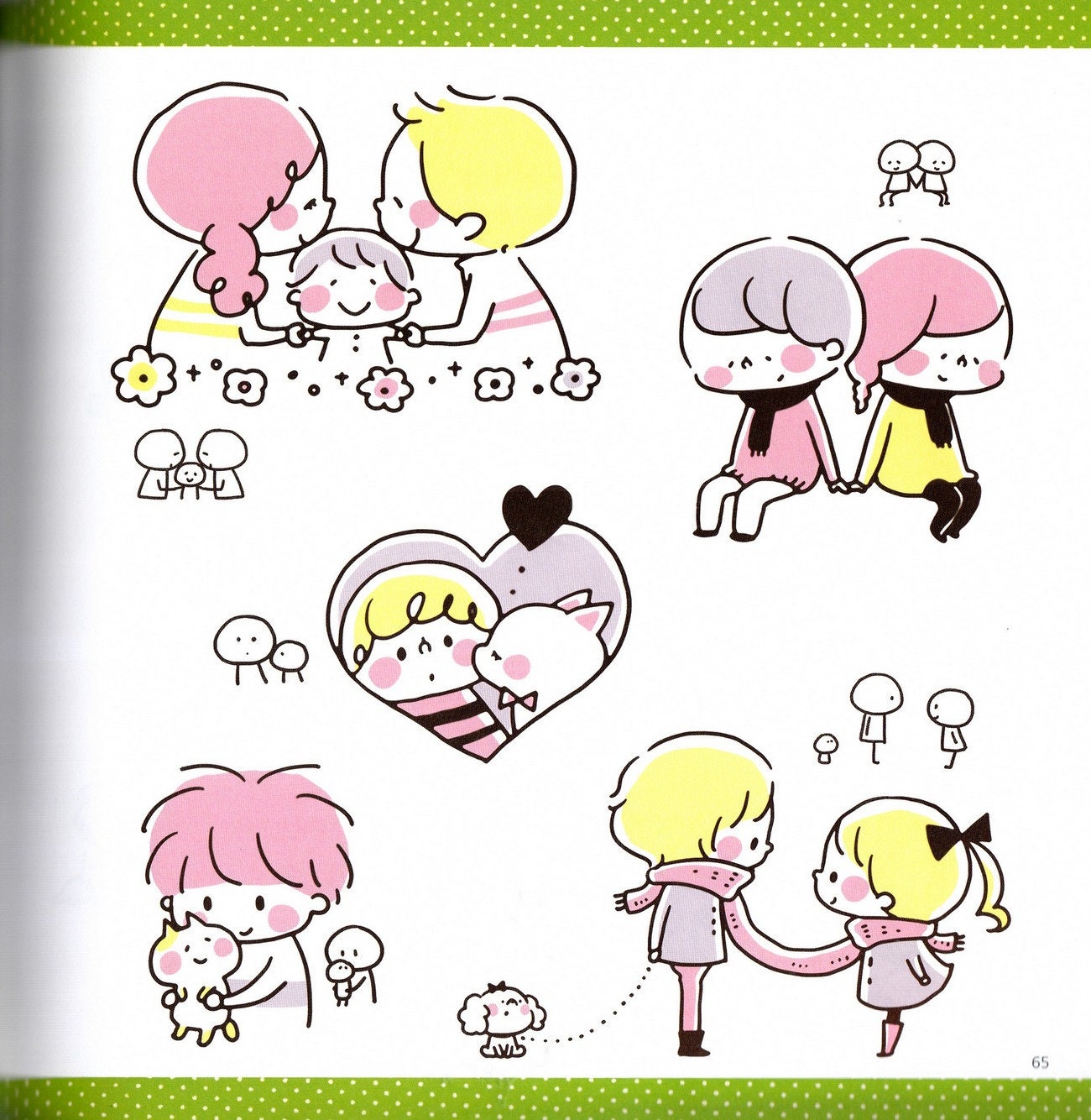 Kawaii Cute Illustration Ebook [japanese Book Lesson Drawing Coloring ...
